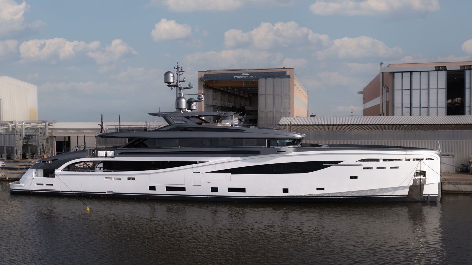 Rossinavi delivers full custom 50m superyacht named BEL1